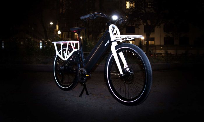 Ahooga Modular Bike goes hi-vis in reflective limited edition step-thru commuter - Bikerumor