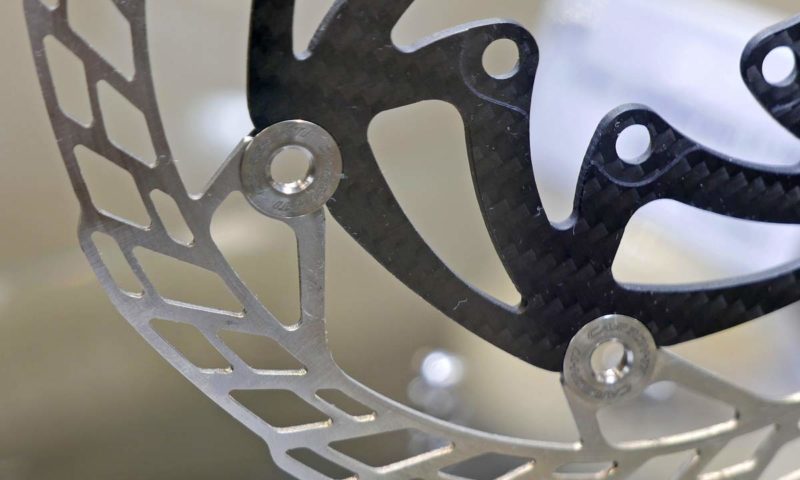 Carbon-Ti X-AXS rings match your fancy cranks to SRAM 2x12, proto ti XD ...