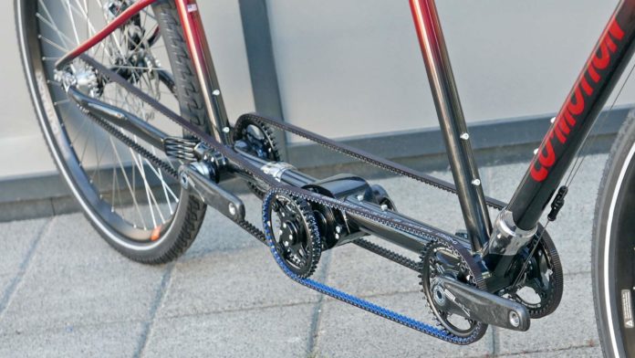 Co-Motion puts together first Pinion gearbox, Gates belt-drive travel ...