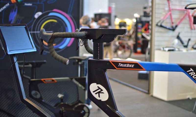 TrueKinetix TrueBike fitness bike spins more realistic indoor training ...