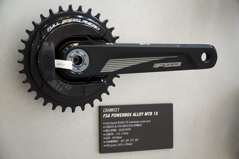 FSA updates mountain bike line w/ hollow CNC'd cranks, power meter ...