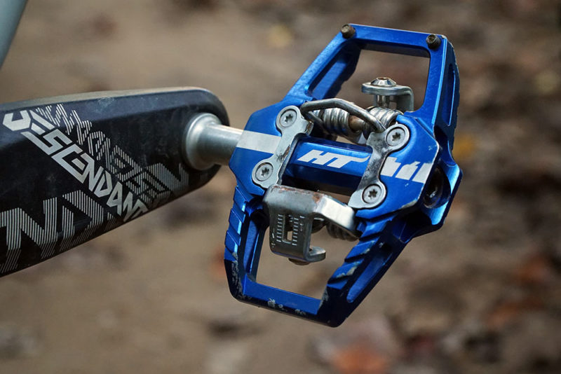 Review: HT Components T1 enduro MTB pedals pack big grip in compact ...