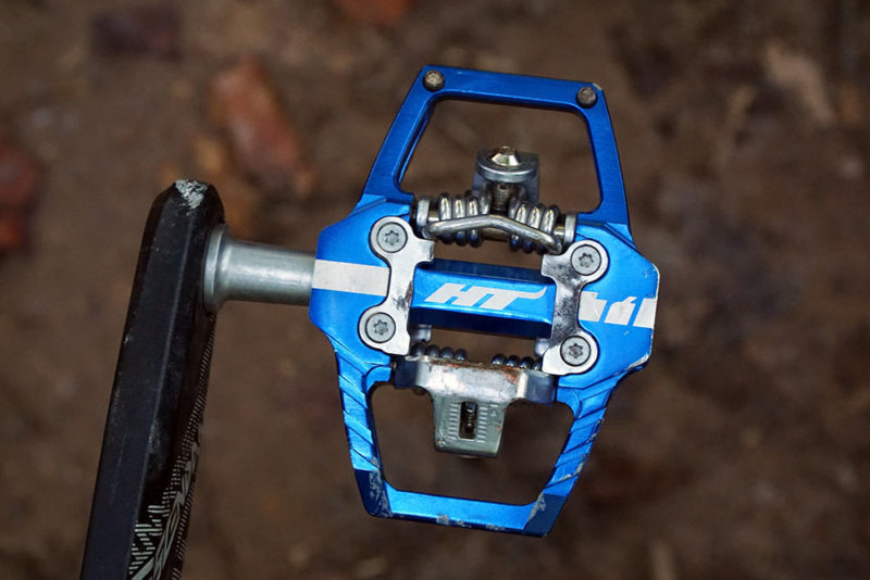 Review: HT Components T1 enduro MTB pedals pack big grip in compact ...