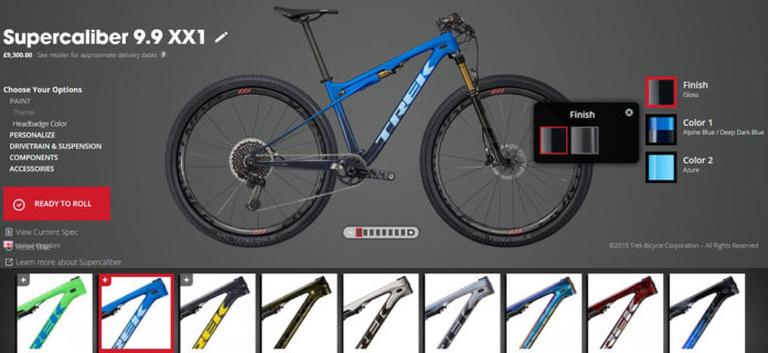 Trek Supercaliber races to Project One w/ component and paint ...