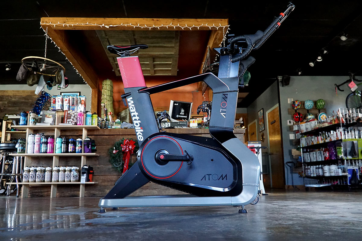 Review: Watts rides the Wattbike Atom indoor cycling trainer - Bikerumor