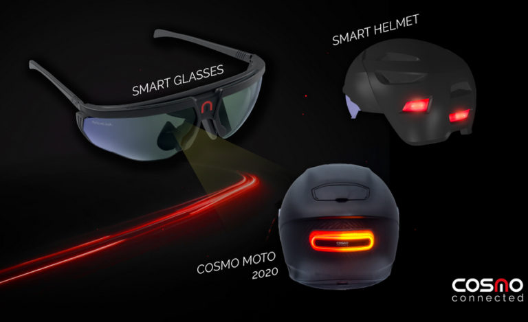 Cosmo Connected returns to CES w/ turn signal & HUD equipped smart ...