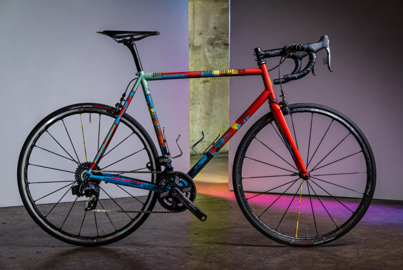 Scarab Cycles mixes art & function w/ custom-painted Rauch edition road ...