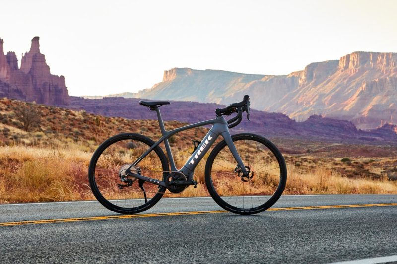 Trek Domane+ HP uses Bosch system & Range Boost battery for mega miles ...