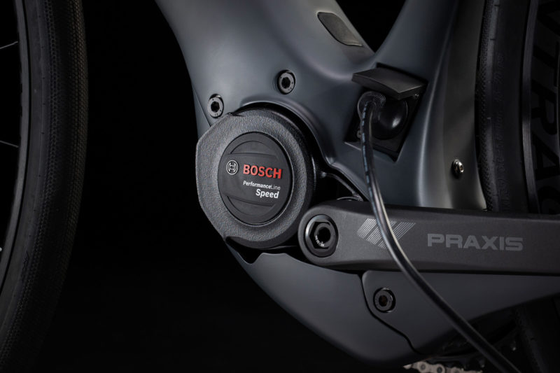 Trek Domane+ HP uses Bosch system & Range Boost battery for mega miles ...