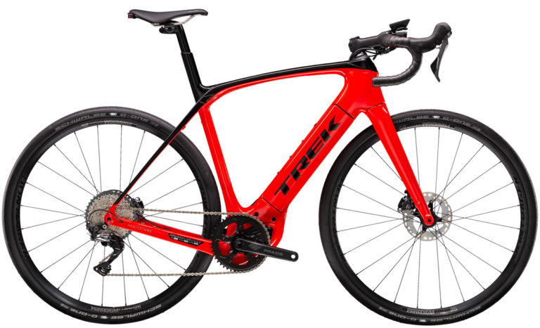 Trek Domane+ HP uses Bosch system & Range Boost battery for mega miles ...