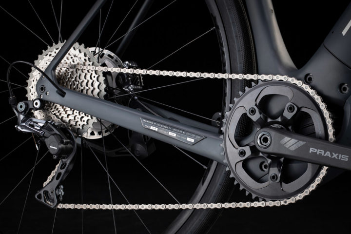 Trek Domane+ HP uses Bosch system & Range Boost battery for mega miles ...