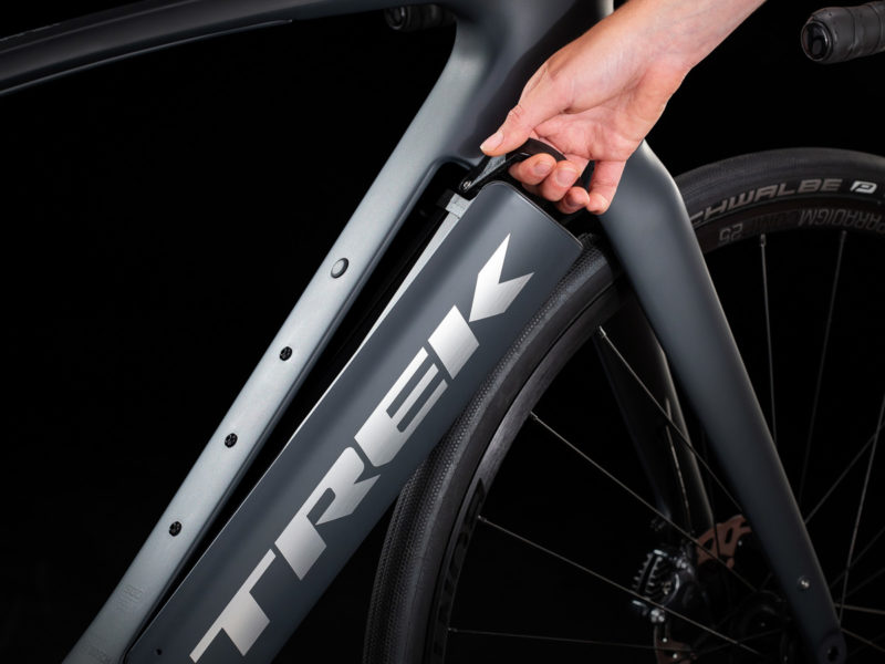 Trek Domane+ HP uses Bosch system & Range Boost battery for mega miles ...