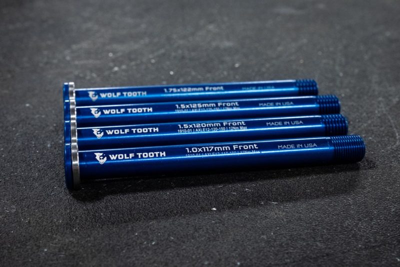 Wolf Tooth thru axles get skinny for skinny tires w/ 12mm option for ...