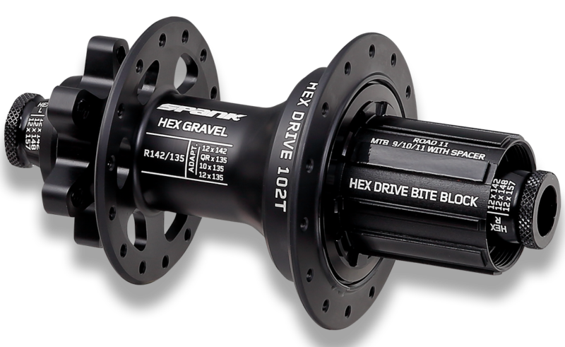Spank Industries Hex Drive Hubs offer high engagement, all the options ...