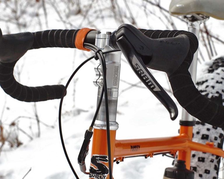 Discord Creemee & w(Right) 0mm stems, ultra-short adventure bike ...