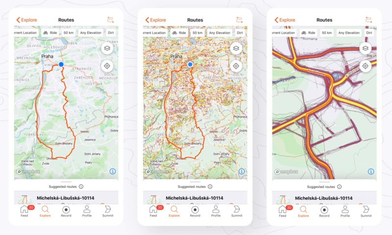 New Strava Routes Beta automatically creates mixed surface rides, plus ...
