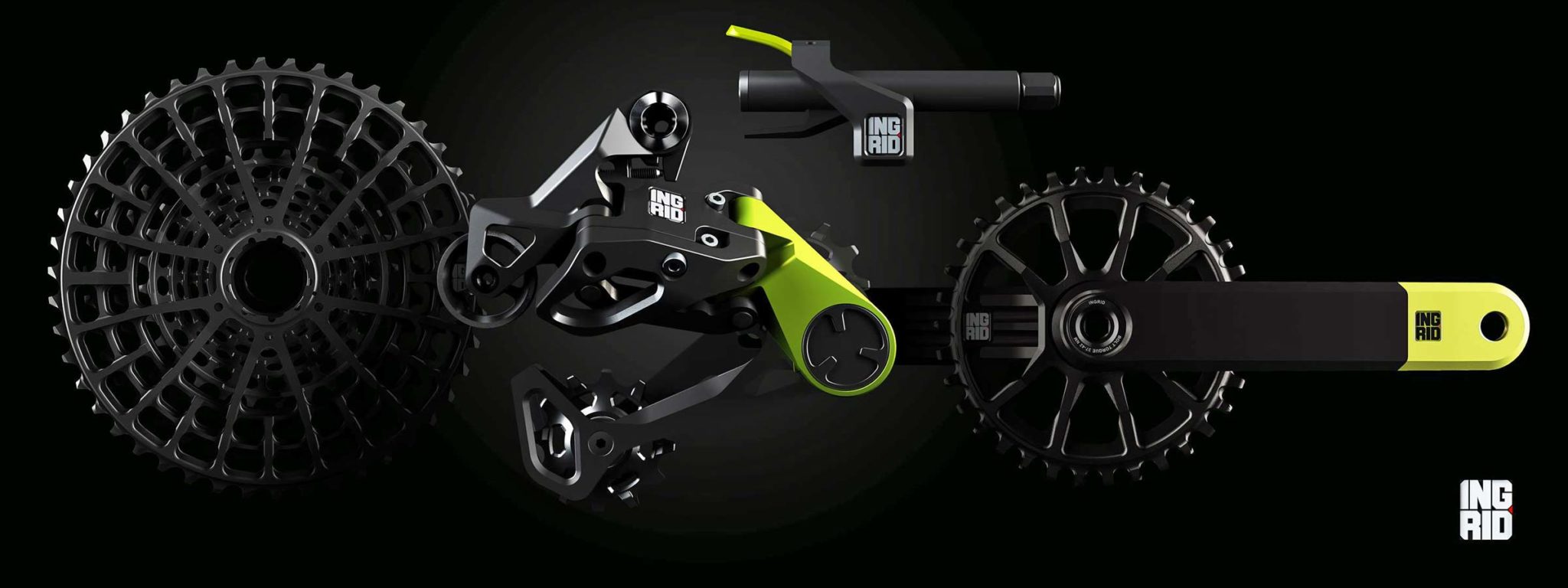 Sneak Peek: Prototype INGRID 12sp MTB derailleur 3D prints & CNCs ...