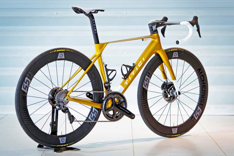 Updated Titici F-RI02 aero road bike is faster & lighter than ever ...