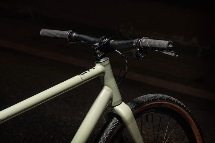 Commencal FCB is a Fast City Bike with flat bars and 700c x 50mm gravel ...