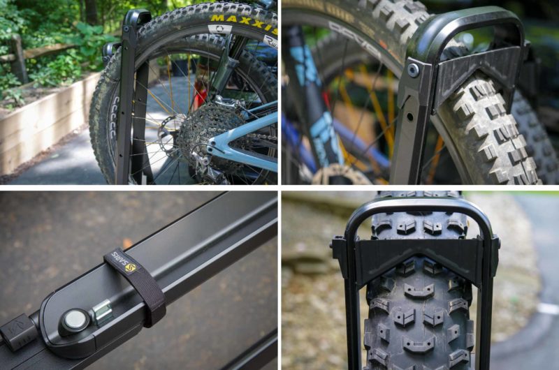 Review: Saris MTR 2 Bike modular hitch rack ratchets down & stands out ...