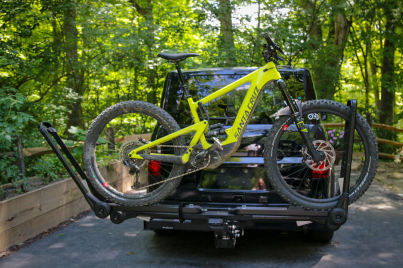 Review: Saris MTR 2 Bike modular hitch rack ratchets down & stands out ...