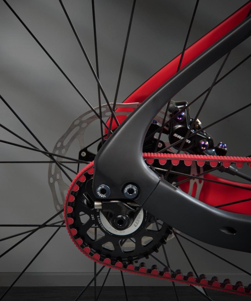 Spot Carbon Rocker hardtail offers geared or belt drive single speed ...