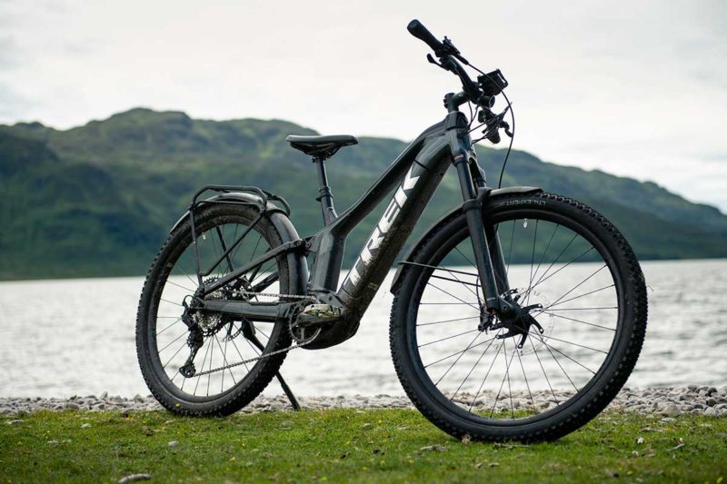 All-new Trek Powerfly full suspension e-MTBs hit the trails...and the ...