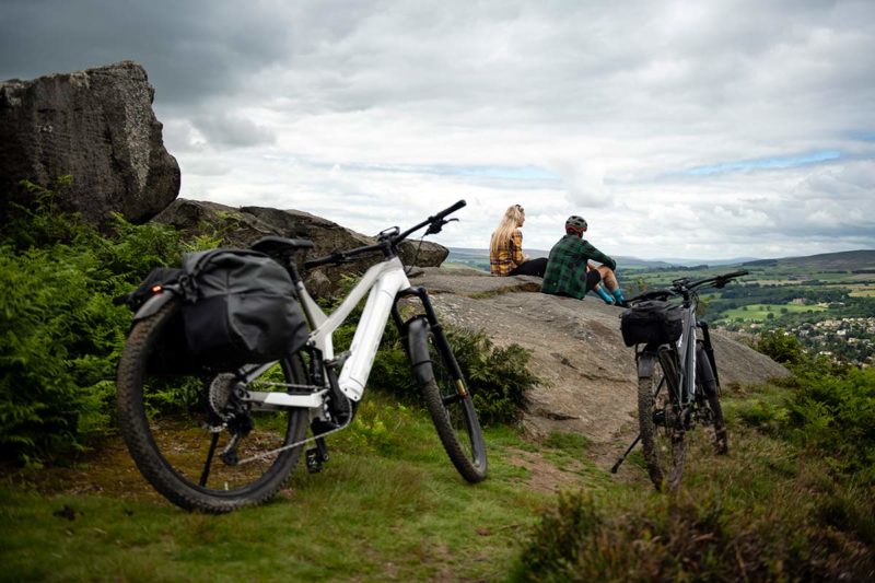 All-new Trek Powerfly full suspension e-MTBs hit the trails...and the ...