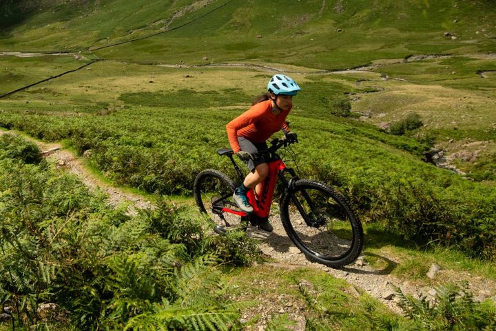 All-new Trek Powerfly full suspension e-MTBs hit the trails...and the ...