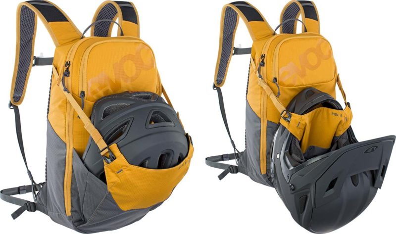 EVOC Ride Backpacks for MTB embody 8L, 12L and 16L purposeful packages ...