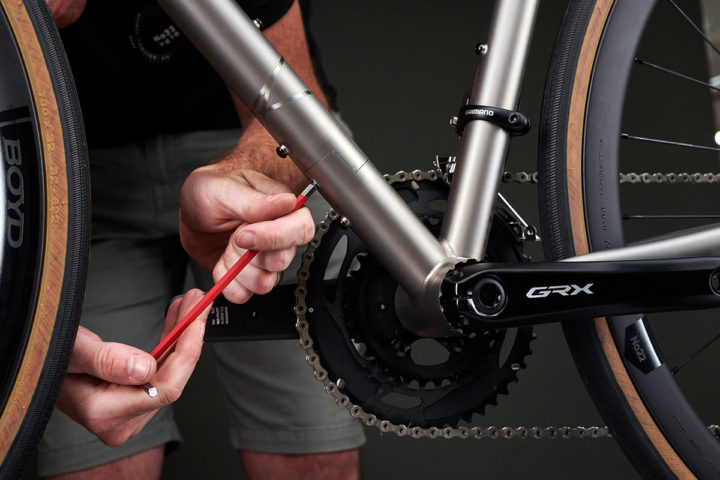 No22 Bicycle Co. completely stealth frame coupler & bleed-free ...