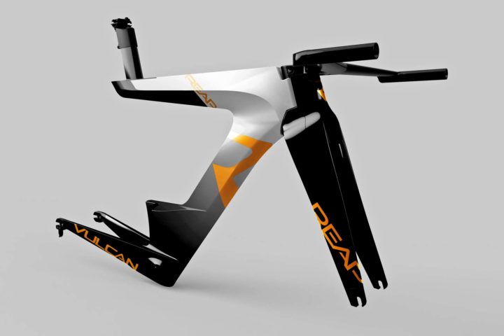 Reap Vulcan slips in new UK-made carbon, rim-brake triathlon super beam ...