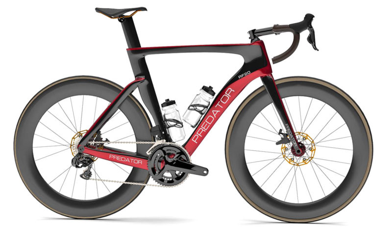 Found: Predator RF20 aero road bike generates custom carbon, made in ...