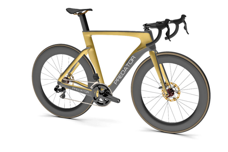 Found: Predator RF20 aero road bike generates custom carbon, made in ...
