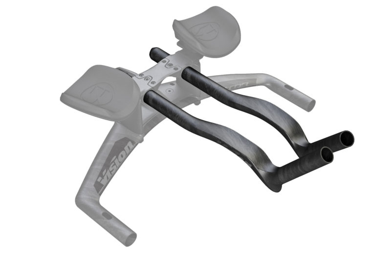 Vision clips on shapely Metron & Speed aero extensions, plus TriMax bar ...