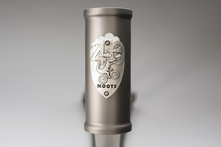 Moots 40th Anniversary head badge to adorn every titanium bike built in ...