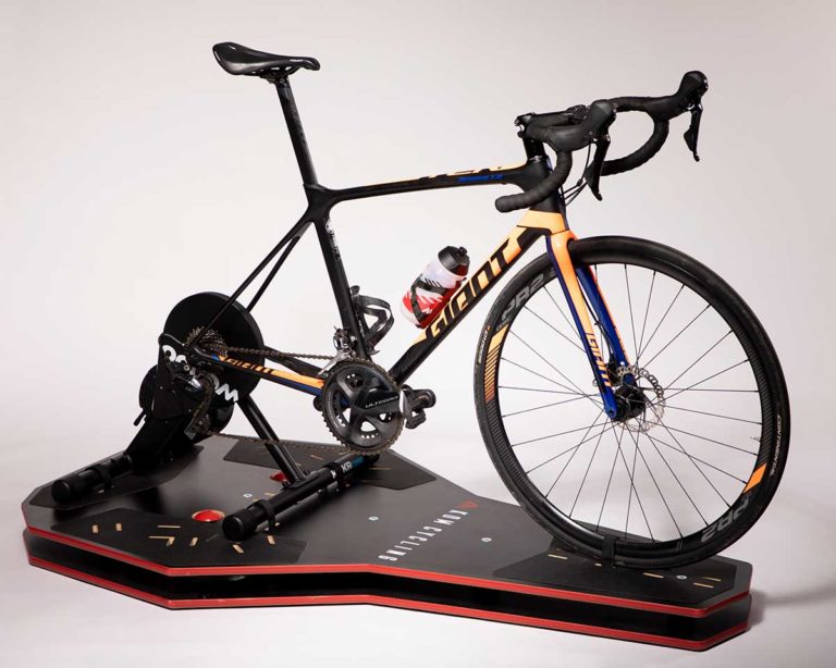KOM Rocker Plate rocks your pain cave 13° with floating indoor trainer ...