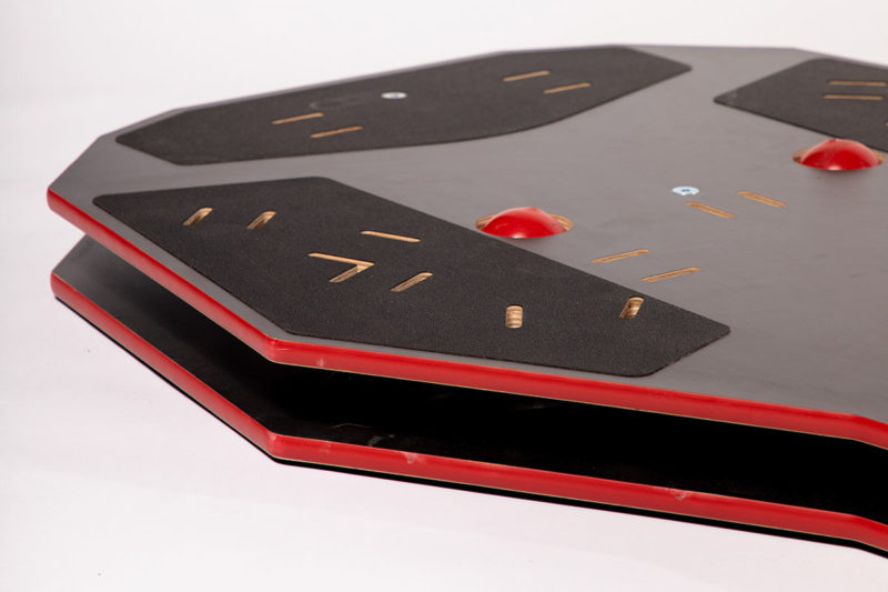 KOM Rocker Plate rocks your pain cave 13° with floating indoor trainer ...