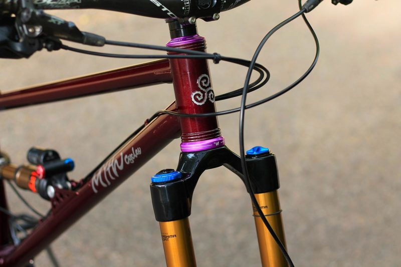 Myth Cycles send 140mm Zodiac single-pivot 29er trail bike straight ...