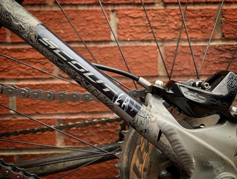 Nukeproof torque up the Scout(er) w/ super mega whopper boost spacing ...