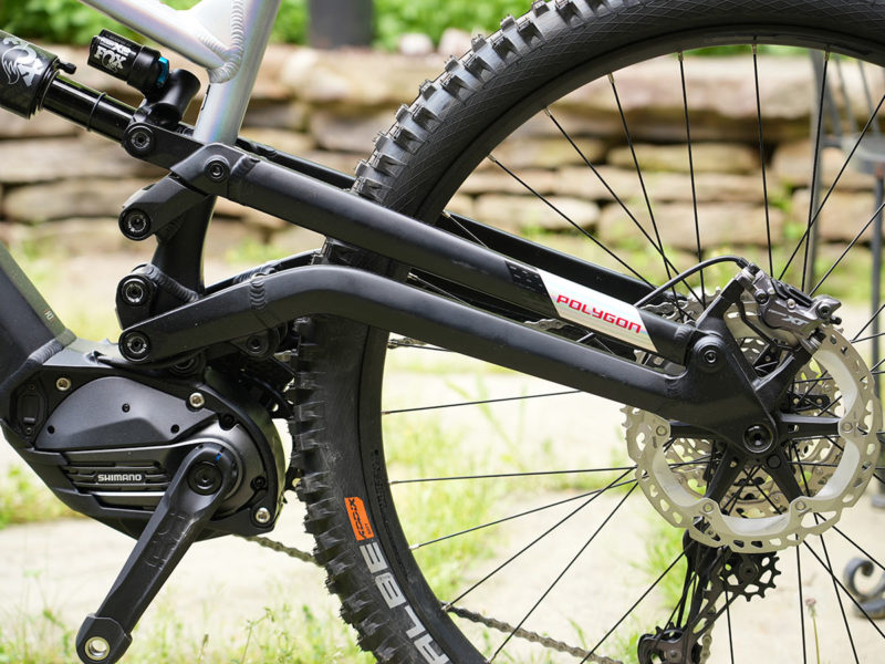 All-new Polygon Mt. Bromo eMTB throws big travel through 6-bar linkage ...
