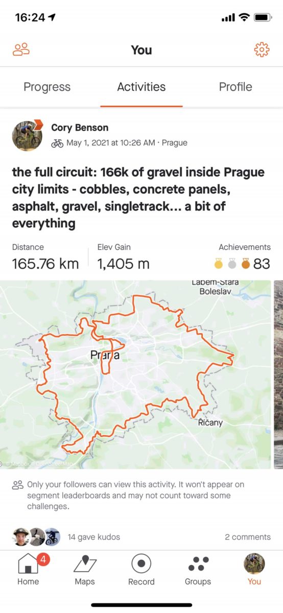 Strava redesigns their app navigation to make it easier to track rides ...