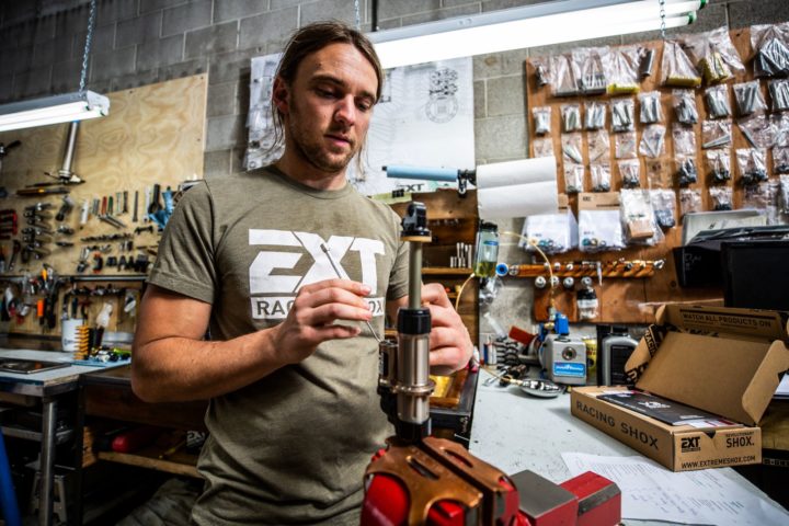 EXT Racing Shox Opens U.S. Distribution Center in SLC - Bikerumor