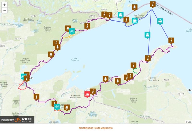 Bikepacking Roots unveils the Northwoods Route — a 600 mile loop around ...