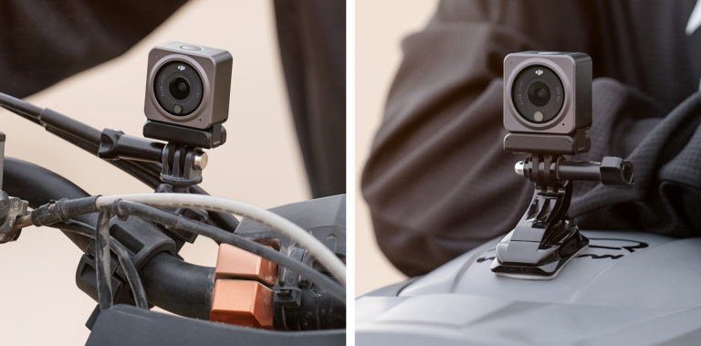 DJI Action 2 camera's mini, modular, magnetic design films 4K all the ...