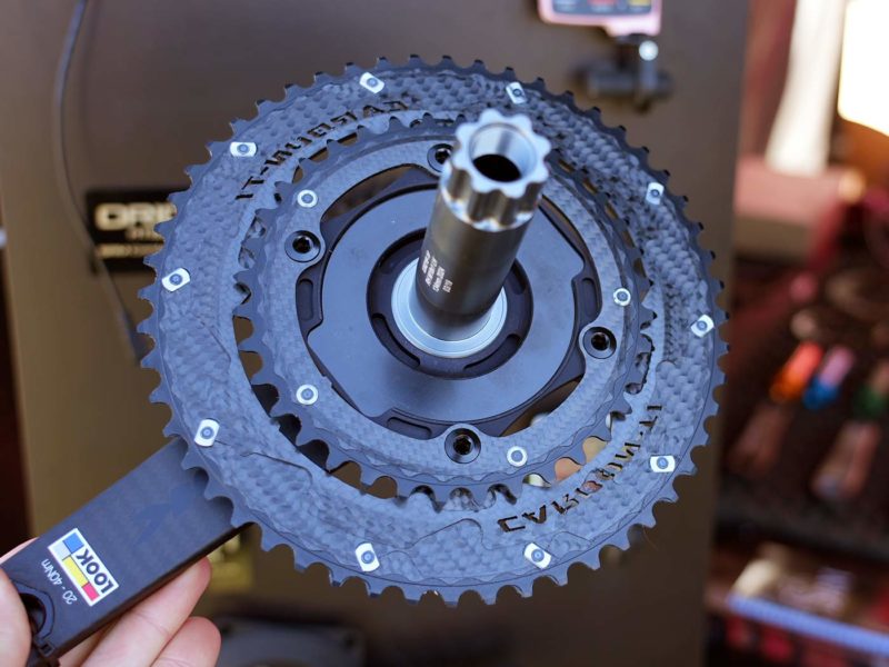 SRM PM9 powermeter spiders add oval ring compatibility, ditch the cadence magnets - Bikerumor