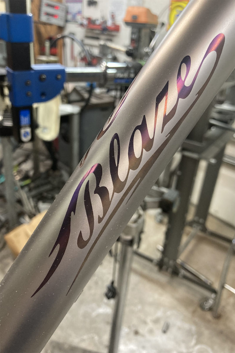 Road to Philly Bike Expo 2021: Pierre Chastain of Blaze Bicycles Builds ...