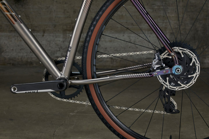 New Sage Titanium Storm King GP gravel bike springs up w/ suspension ...