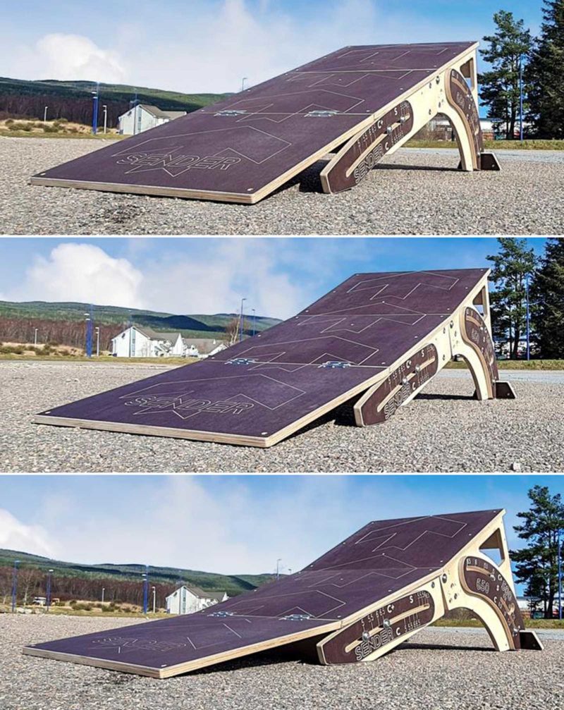 Sender Ramps release progression ramps for small, medium, and large ...