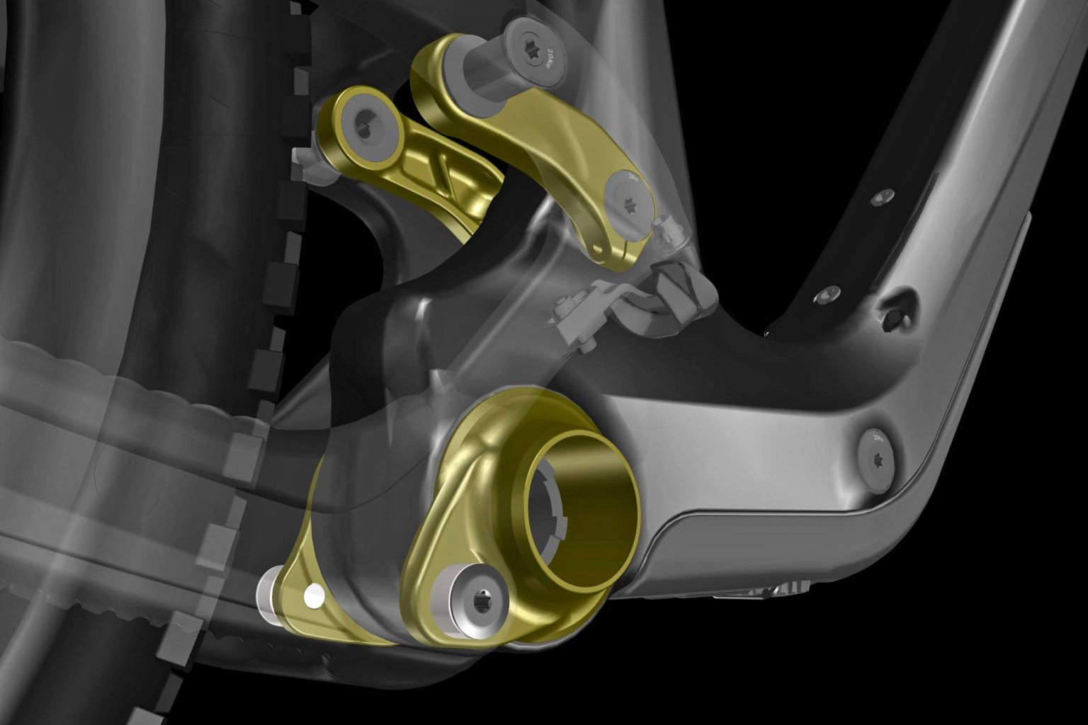 2022 Bold Linkin all-new 135/150mm hidden shock trail bike - Bikerumor